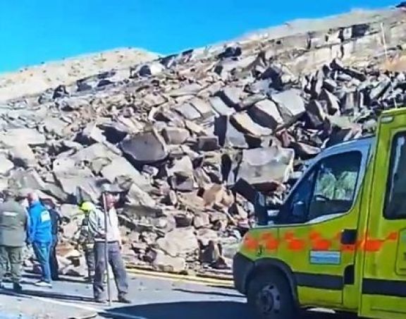 Desmoronamiento en Chos Malal: hay heridos | Diariamente Neuquén ...